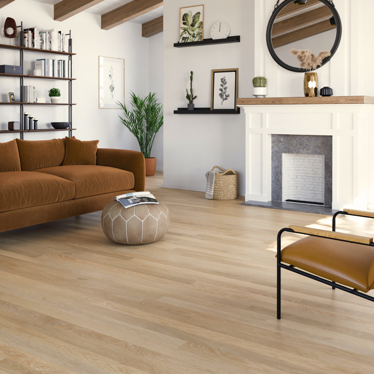 Natural Oak Luxury Vinyl Plank Flooring | Soho | Flooret - Flooret