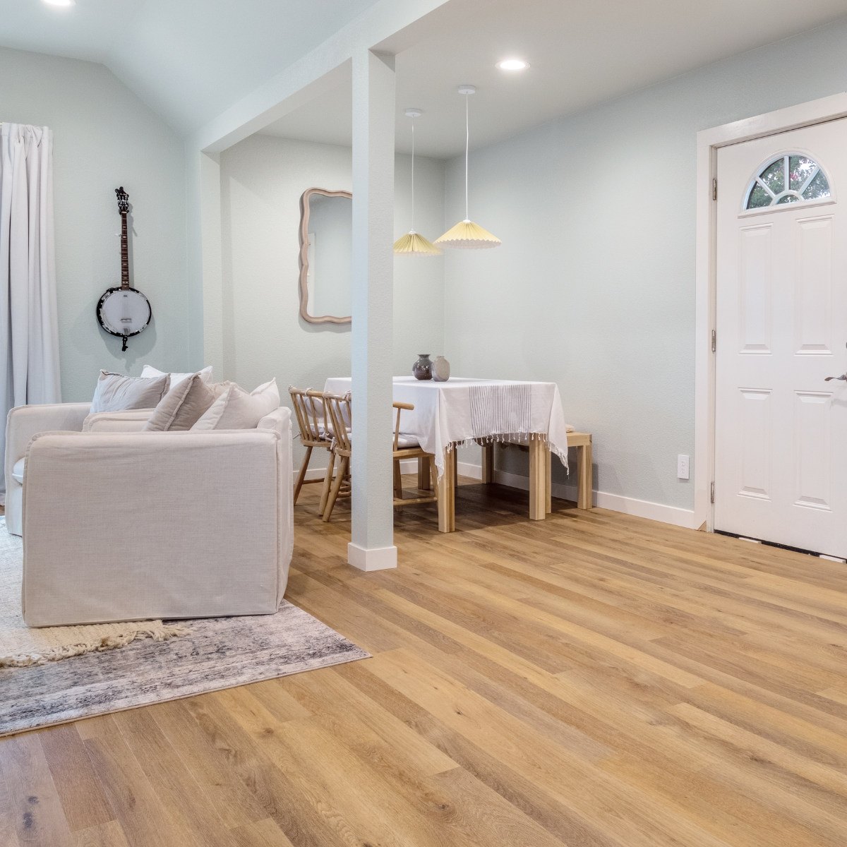 Golden Oak and Walnut Luxury Vinyl Plank Flooring | Kingswood | Flooret ...