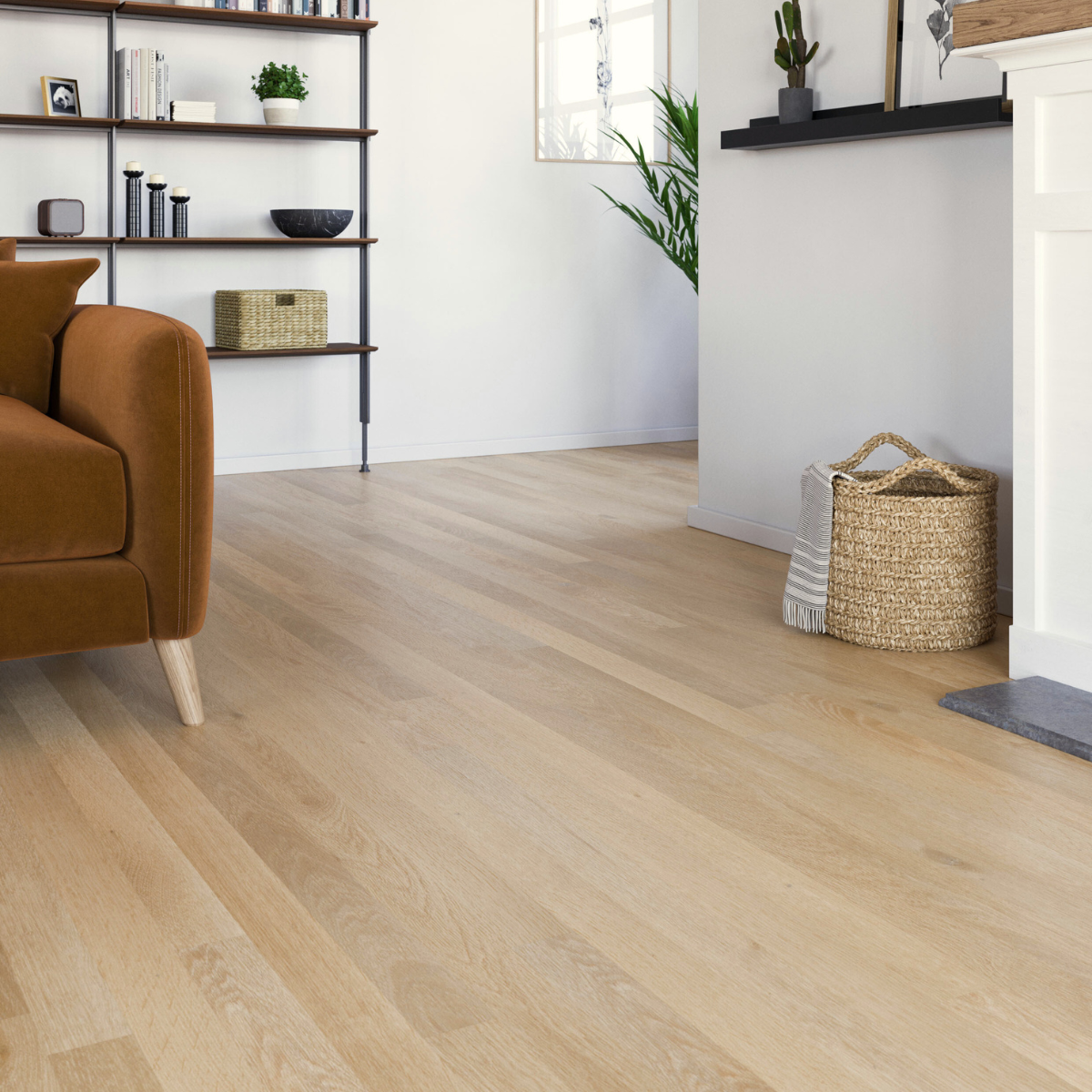 Natural Oak Luxury Vinyl Plank Flooring | Soho | Flooret - Flooret
