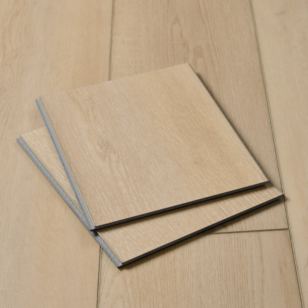 Neutral White Oak Luxury Vinyl Plank Flooring | Jova | Flooret - Flooret