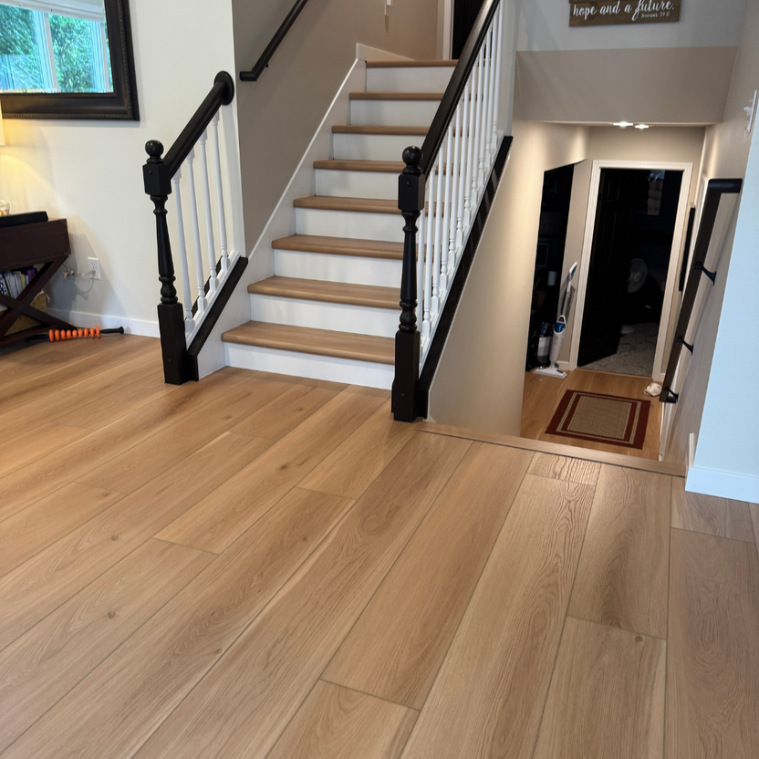 Walnut Tone Luxury Vinyl Plank Flooring | Windsor | Flooret - Flooret