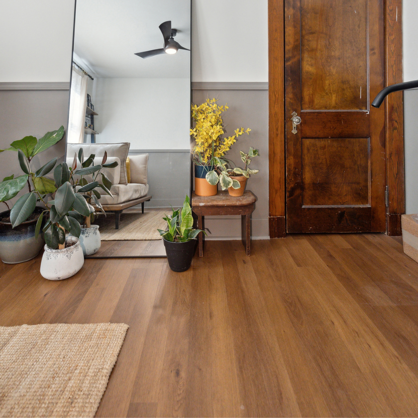 Toasted Cherry Luxury Vinyl Plank Flooring | Brenwick | Flooret - Flooret