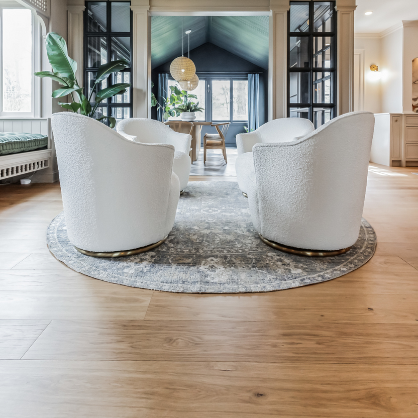 Warm Mid-tone Brown Engineered Hardwood Flooring | Anza | Flooret - Flooret