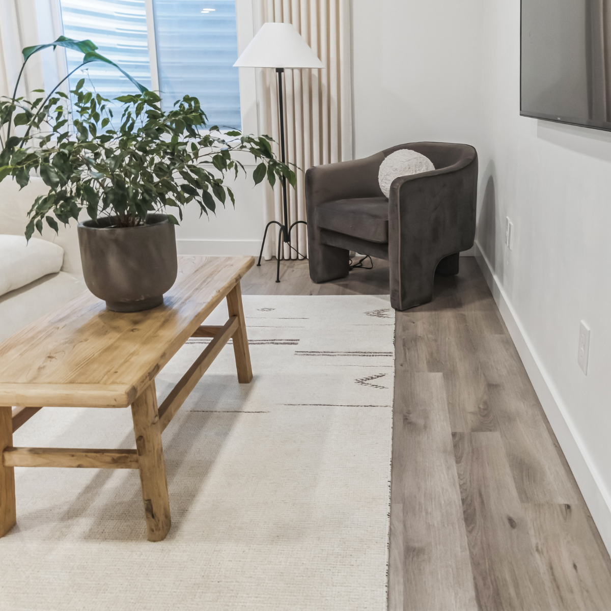 Driftwood-Inspired Luxury Vinyl Plank Flooring | Tilden | Flooret - Flooret