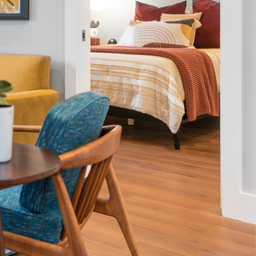 Toasted Cherry Luxury Vinyl Plank Flooring | Brenwick | Flooret - Flooret