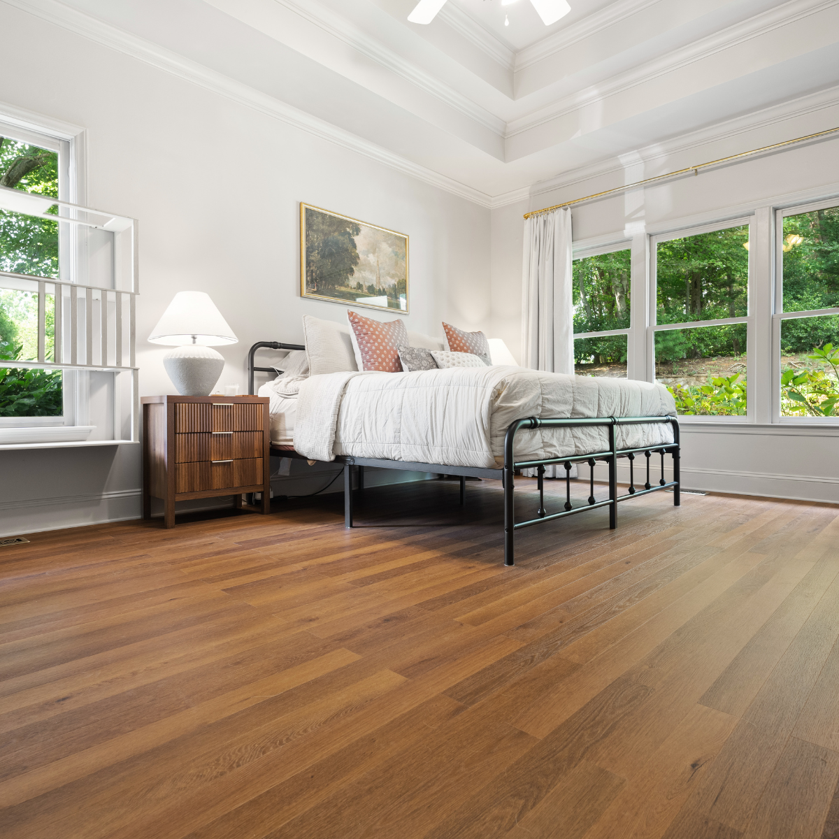 Toasted Cherry Luxury Vinyl Plank Flooring | Brenwick | Flooret - Flooret