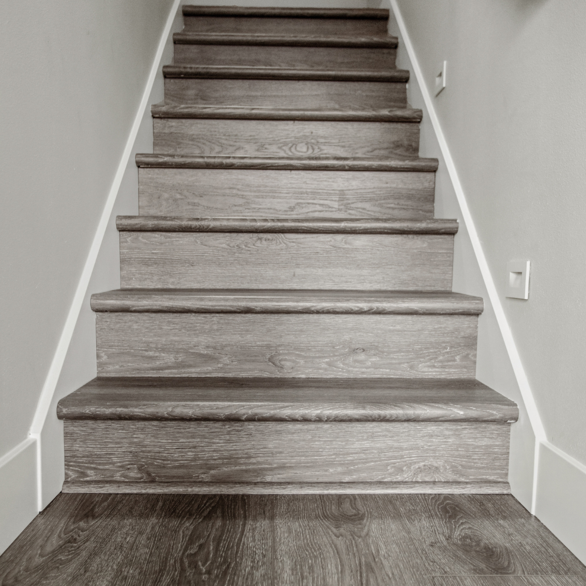 Pure Grey Luxury Vinyl Plank Flooring | Hafren | Flooret - Flooret