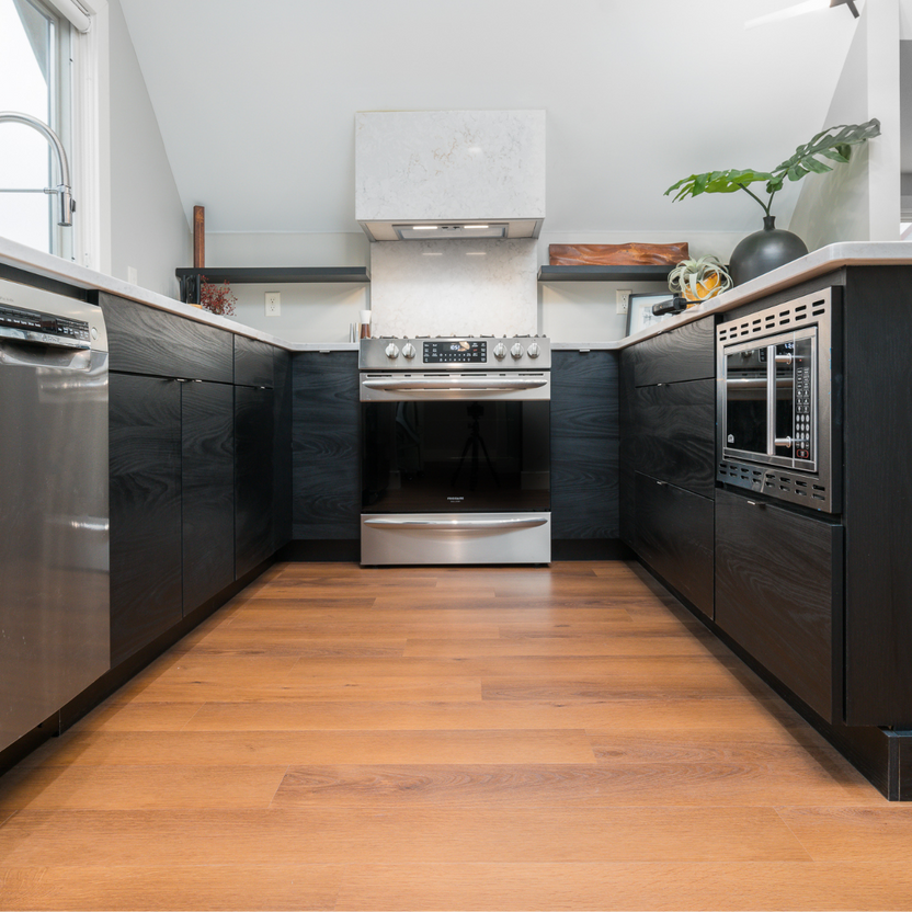 Toasted Cherry Luxury Vinyl Plank Flooring | Brenwick | Flooret - Flooret