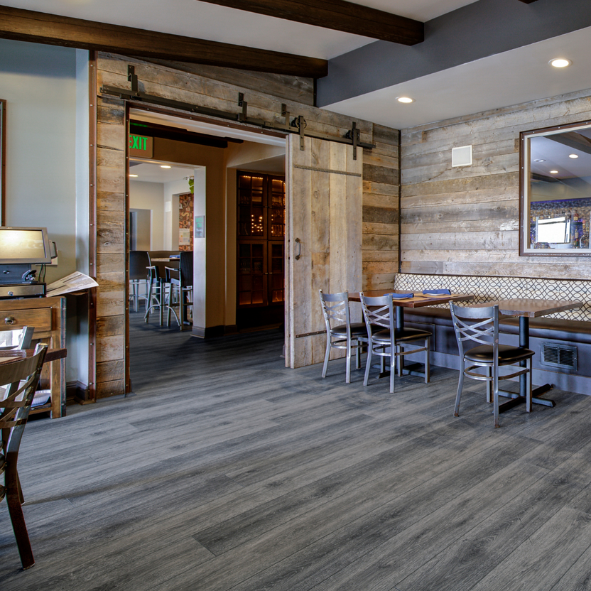 Pure Grey Luxury Vinyl Plank Flooring | Hafren | Flooret - Flooret