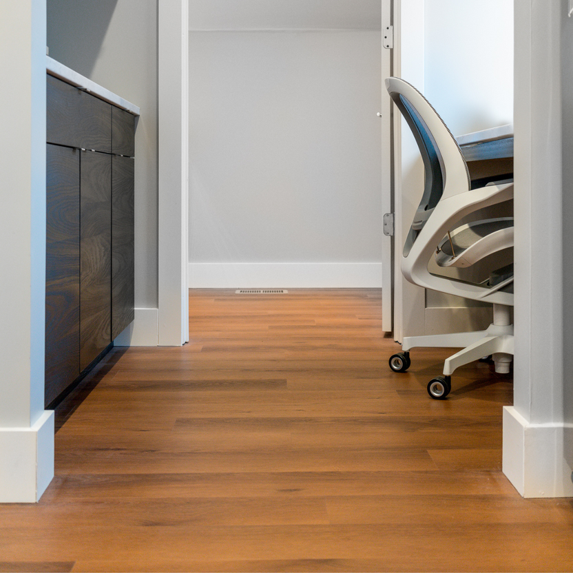 Toasted Cherry Luxury Vinyl Plank Flooring | Brenwick | Flooret - Flooret