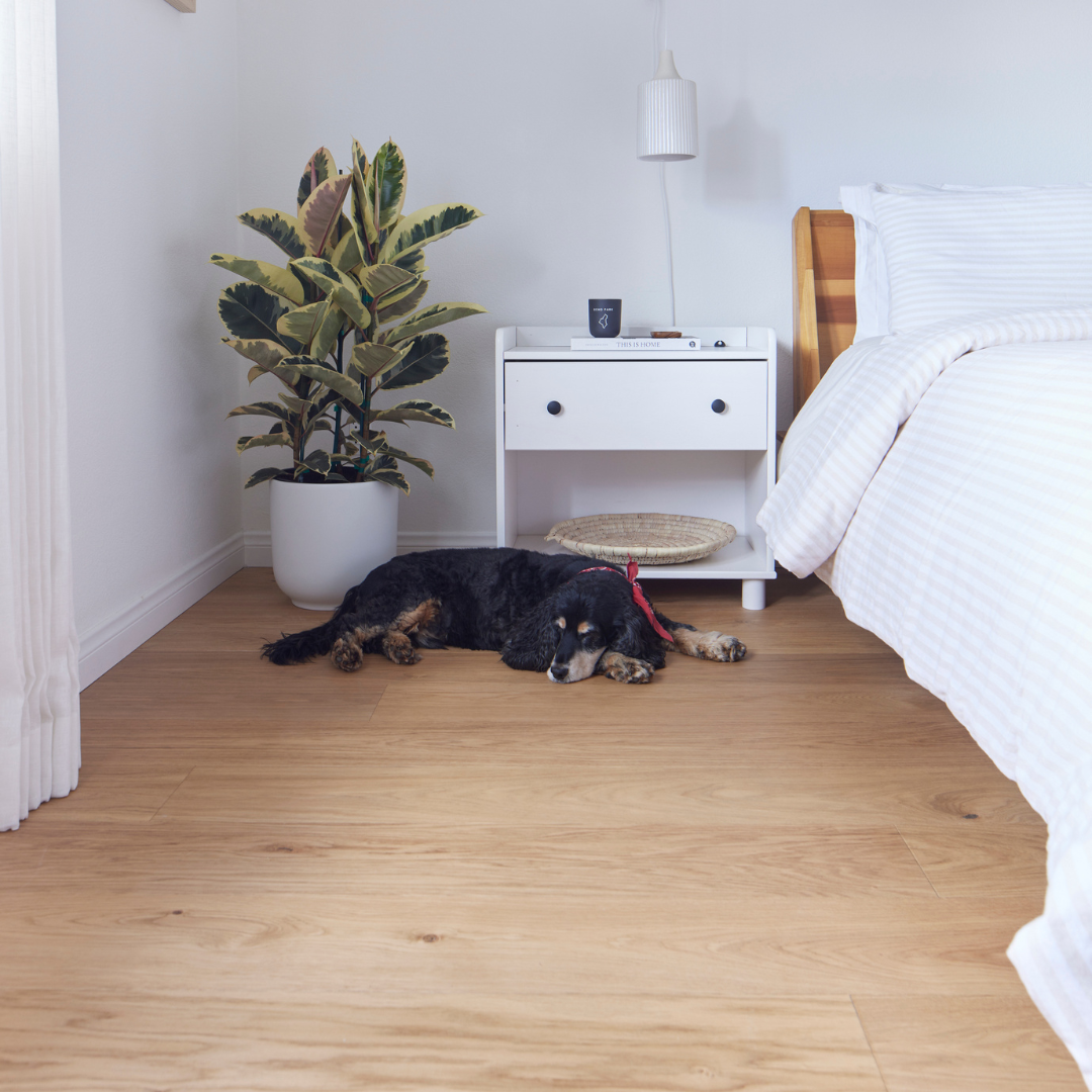Warm Mid-tone Brown Engineered Hardwood Flooring | Anza | Flooret - Flooret