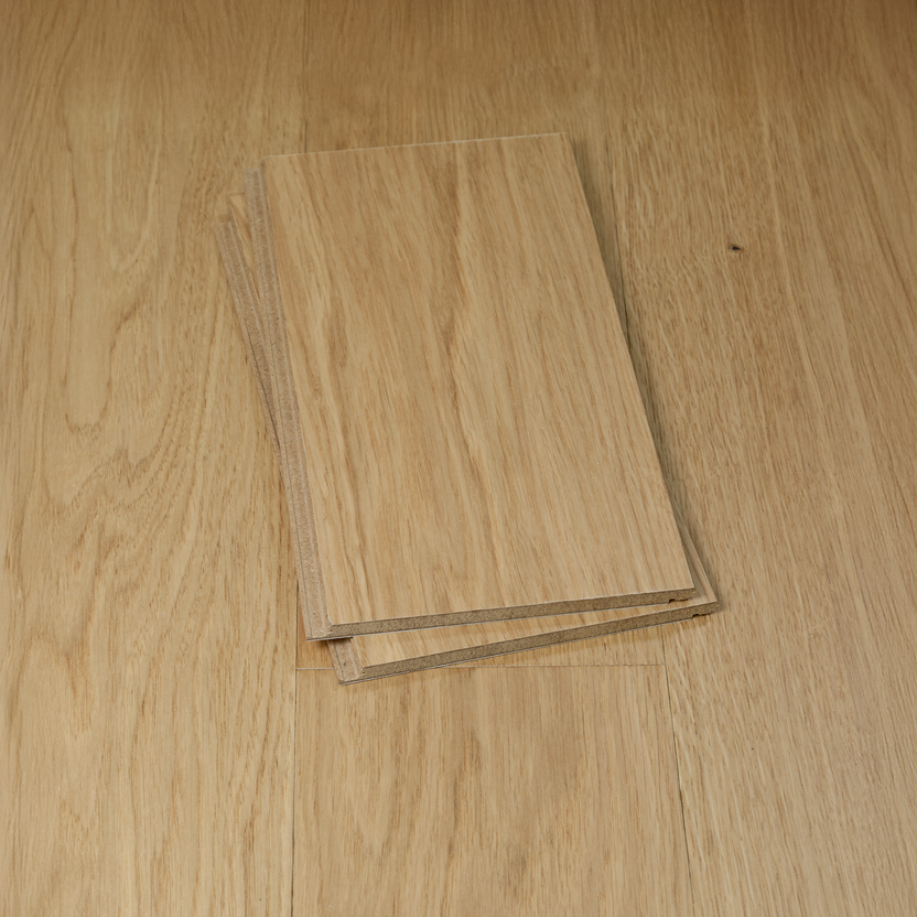 Warm Mid-tone Brown Engineered Hardwood Flooring | Anza | Flooret - Flooret