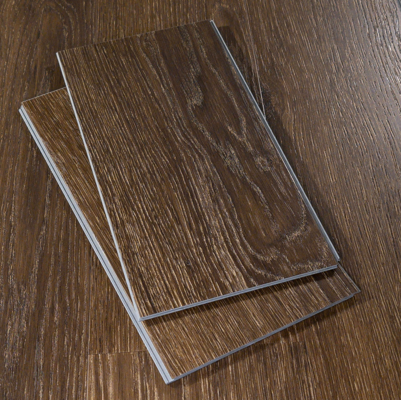 Rich Deep Brown Luxury Vinyl Plank Flooring | Arbor | Flooret - Flooret