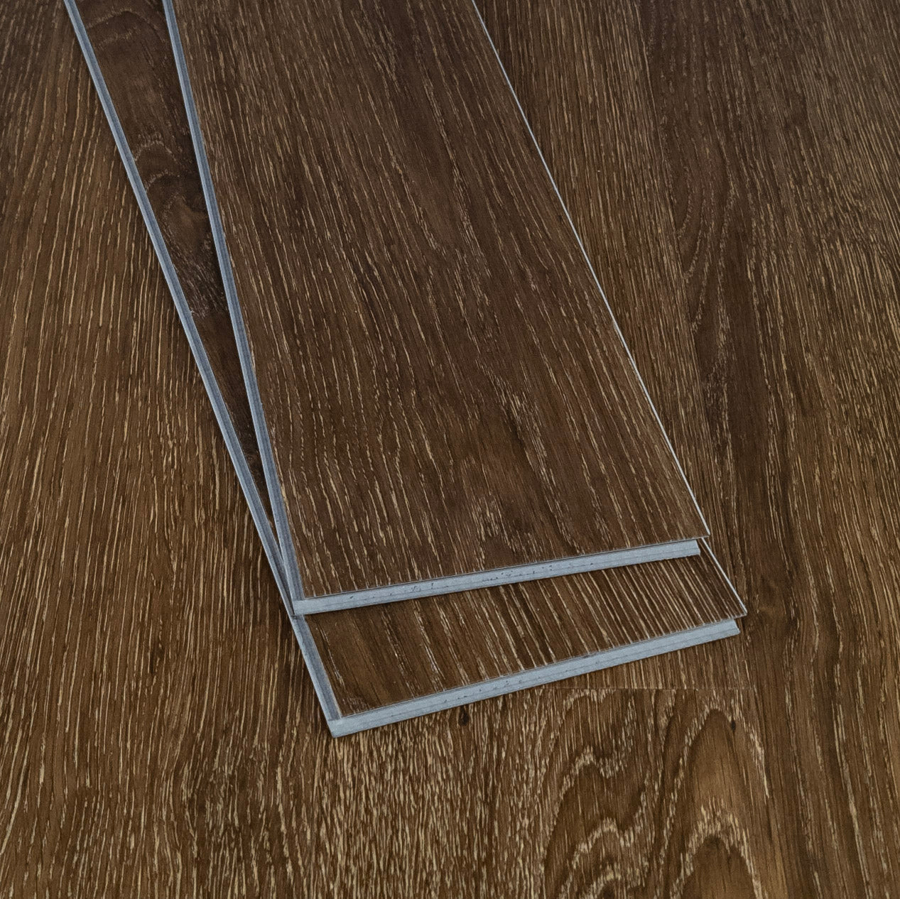 Rich Deep Brown Luxury Vinyl Plank Flooring | Arbor | Flooret - Flooret