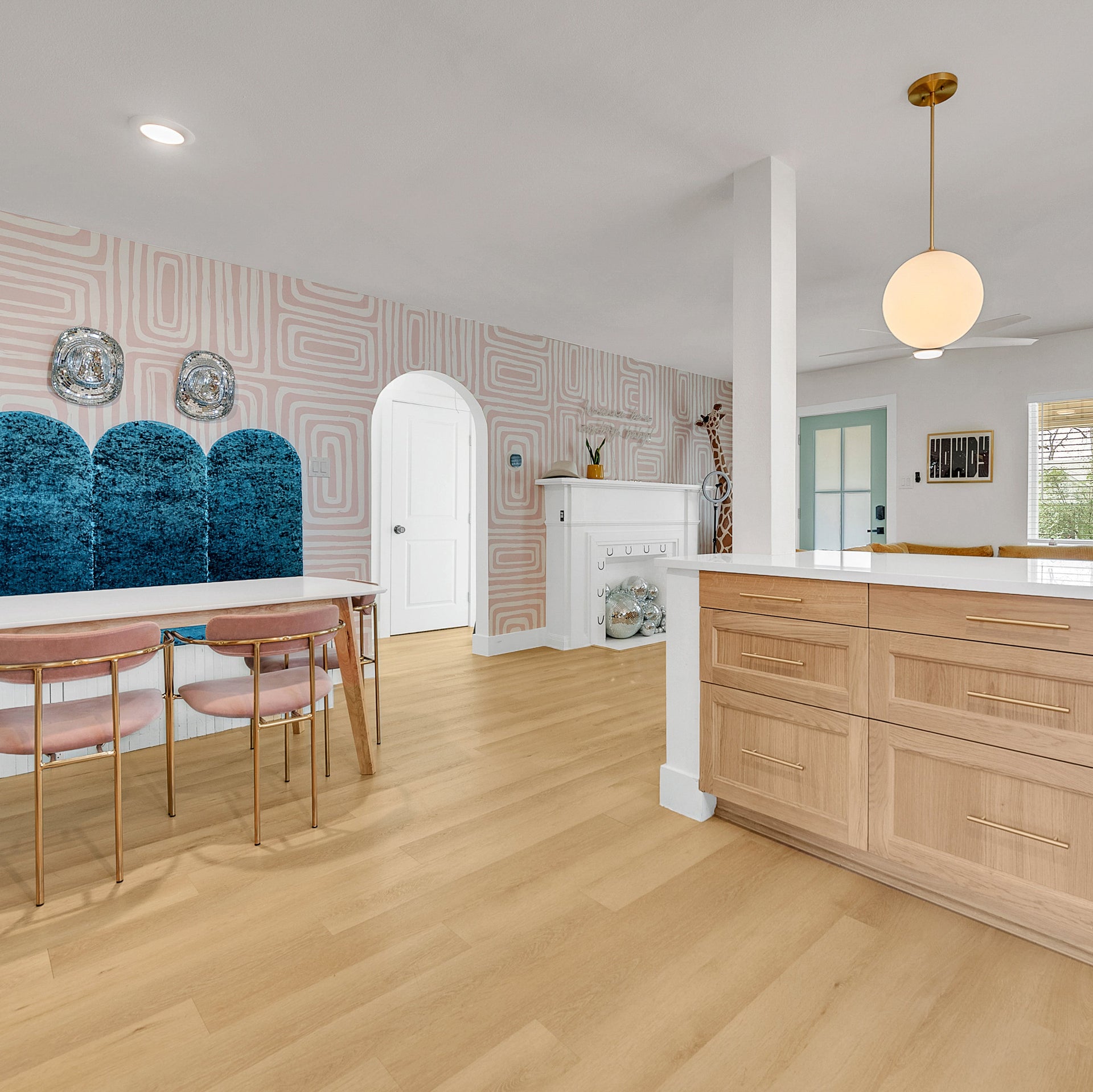 Natural Oak Luxury Vinyl Plank Flooring | Soho | Flooret - Flooret