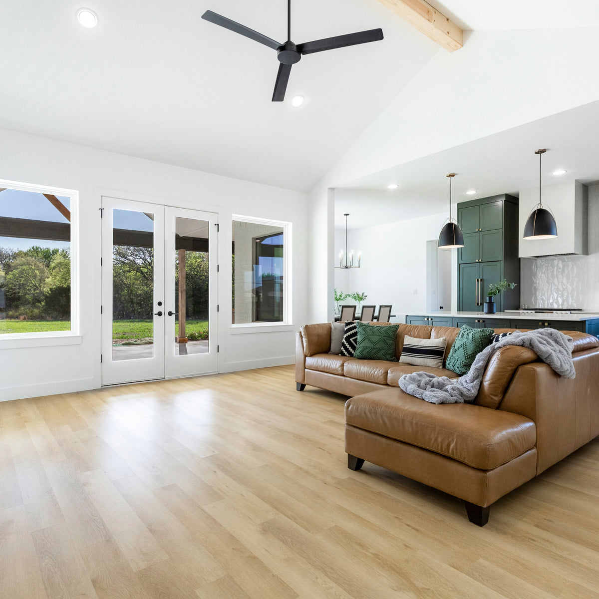 Natural Oak Luxury Vinyl Plank Flooring | Soho | Flooret - Flooret