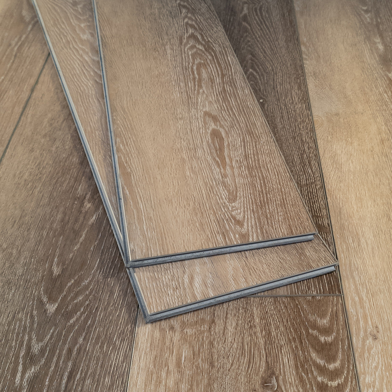 Mid-tone Brown Luxury Vinyl Plank Flooring | Elmstead | Flooret - Flooret