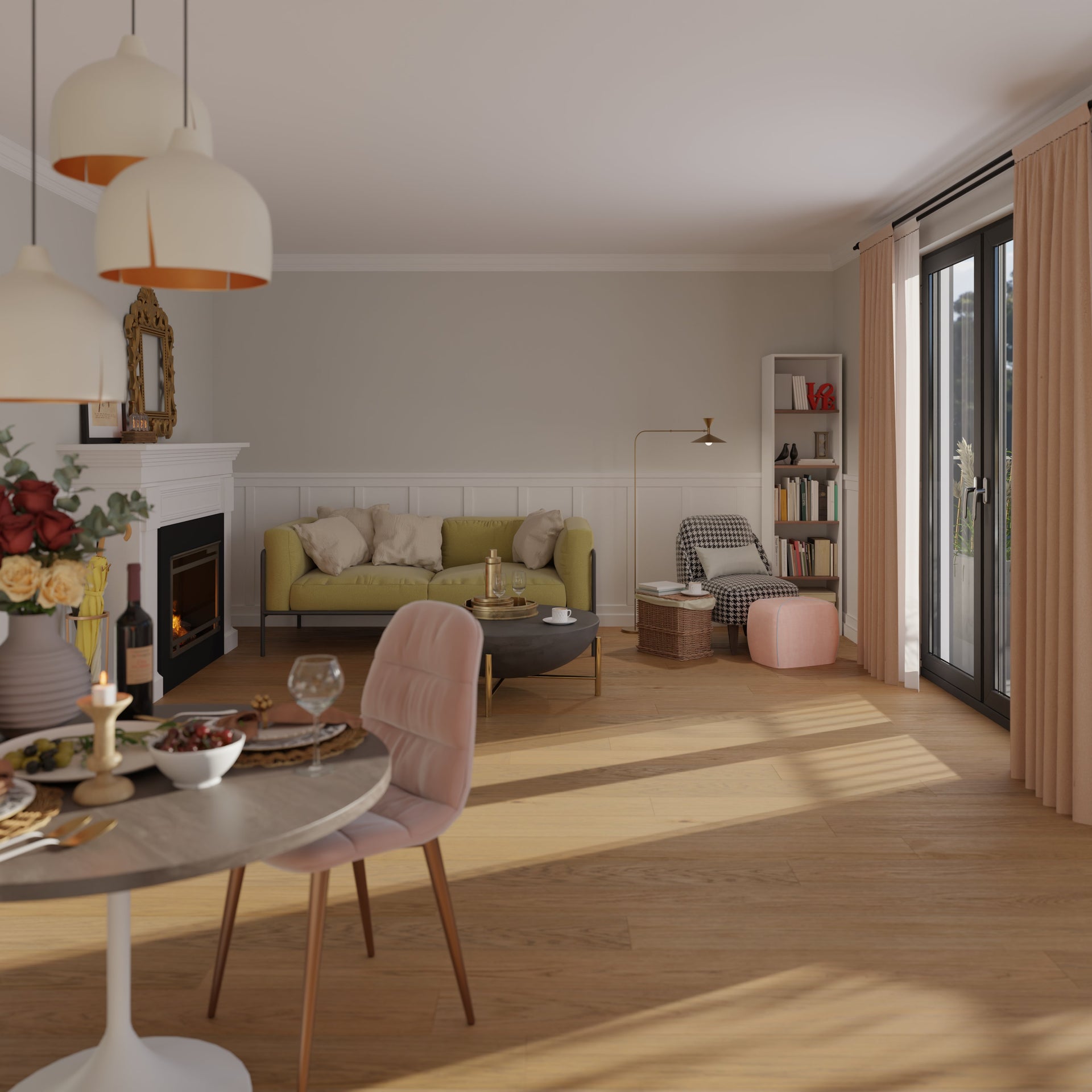 Caramel Latte Hardwood Flooring | Norde | Flooret - Flooret