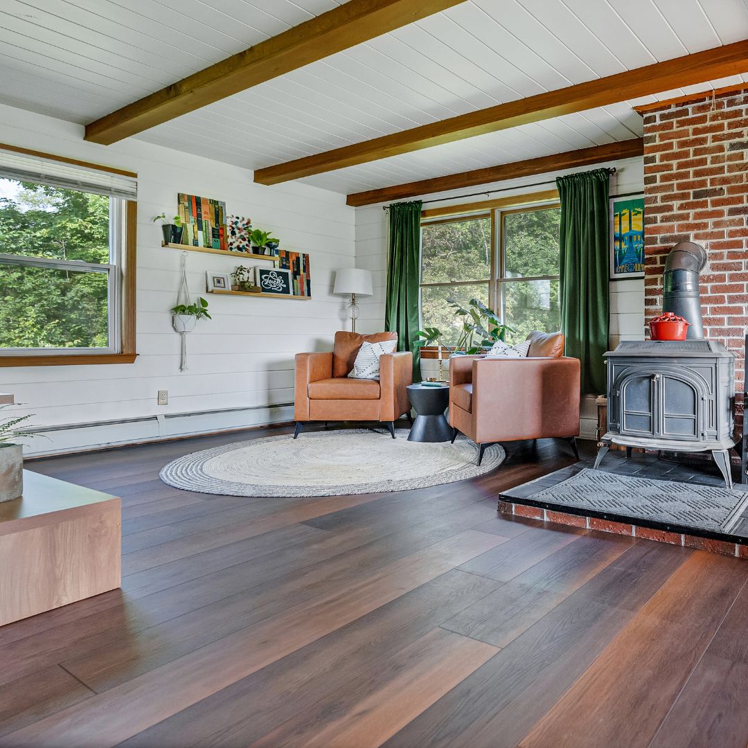 Rustic Redwoods Luxury Vinyl Plank Flooring | Raeburn | Flooret - Flooret