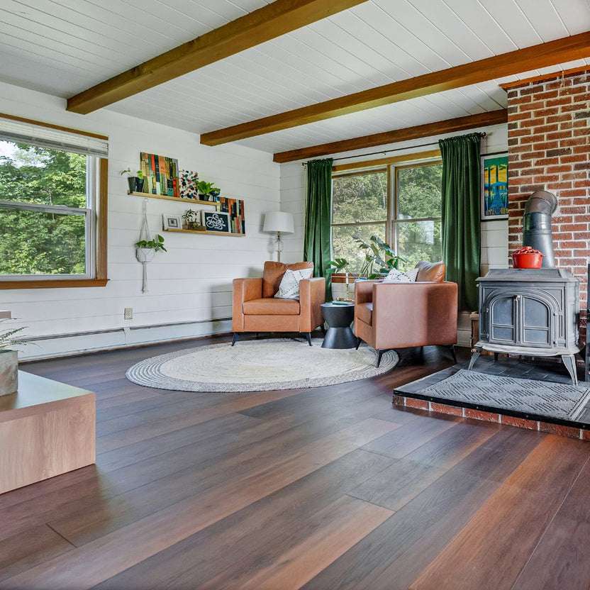 Rustic Redwoods Luxury Vinyl Plank Flooring | Raeburn | Flooret - Flooret