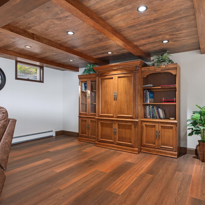 Rustic Redwoods Luxury Vinyl Plank Flooring | Raeburn | Flooret - Flooret