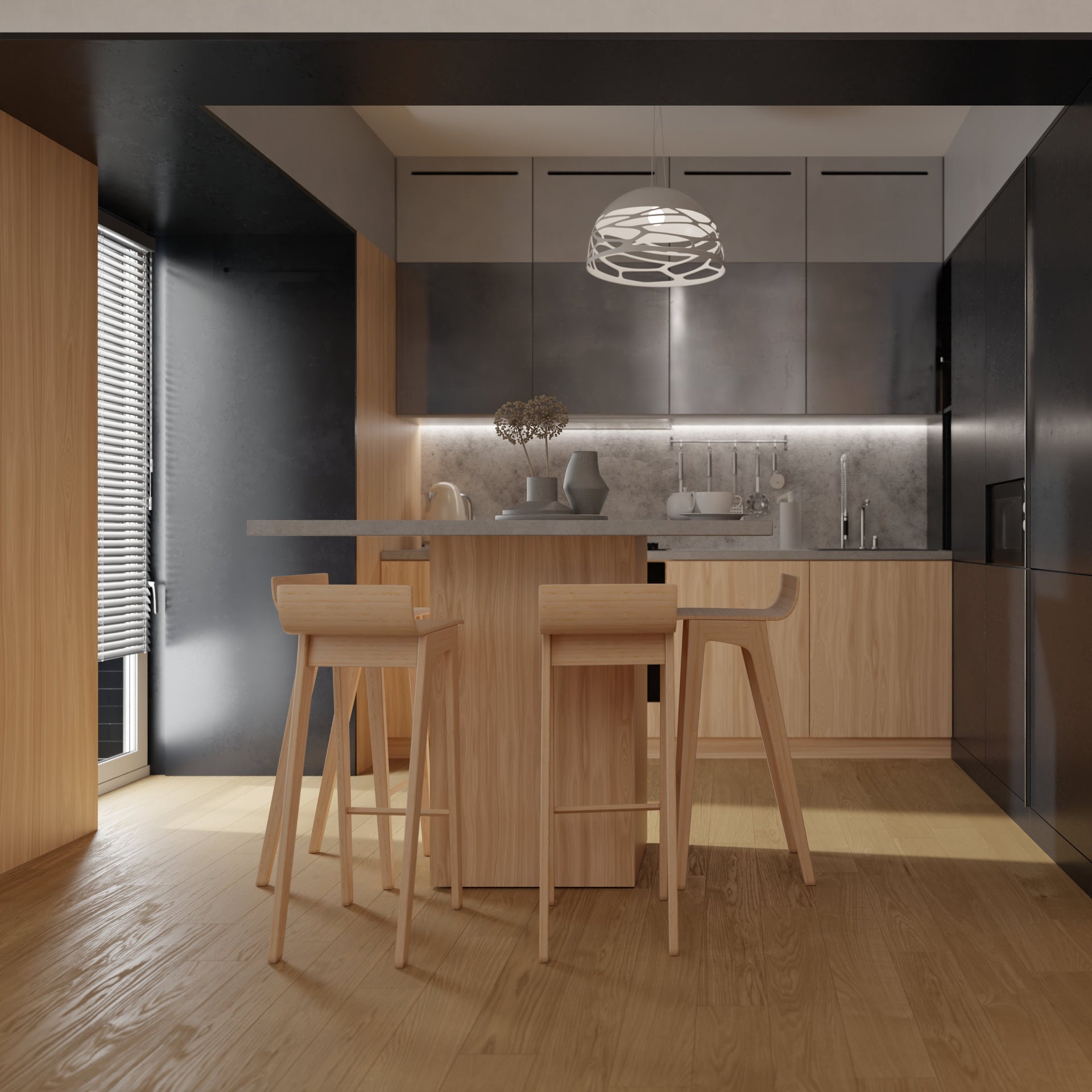 Warm Mid-tone Brown Engineered Hardwood Flooring | Anza | Flooret - Flooret