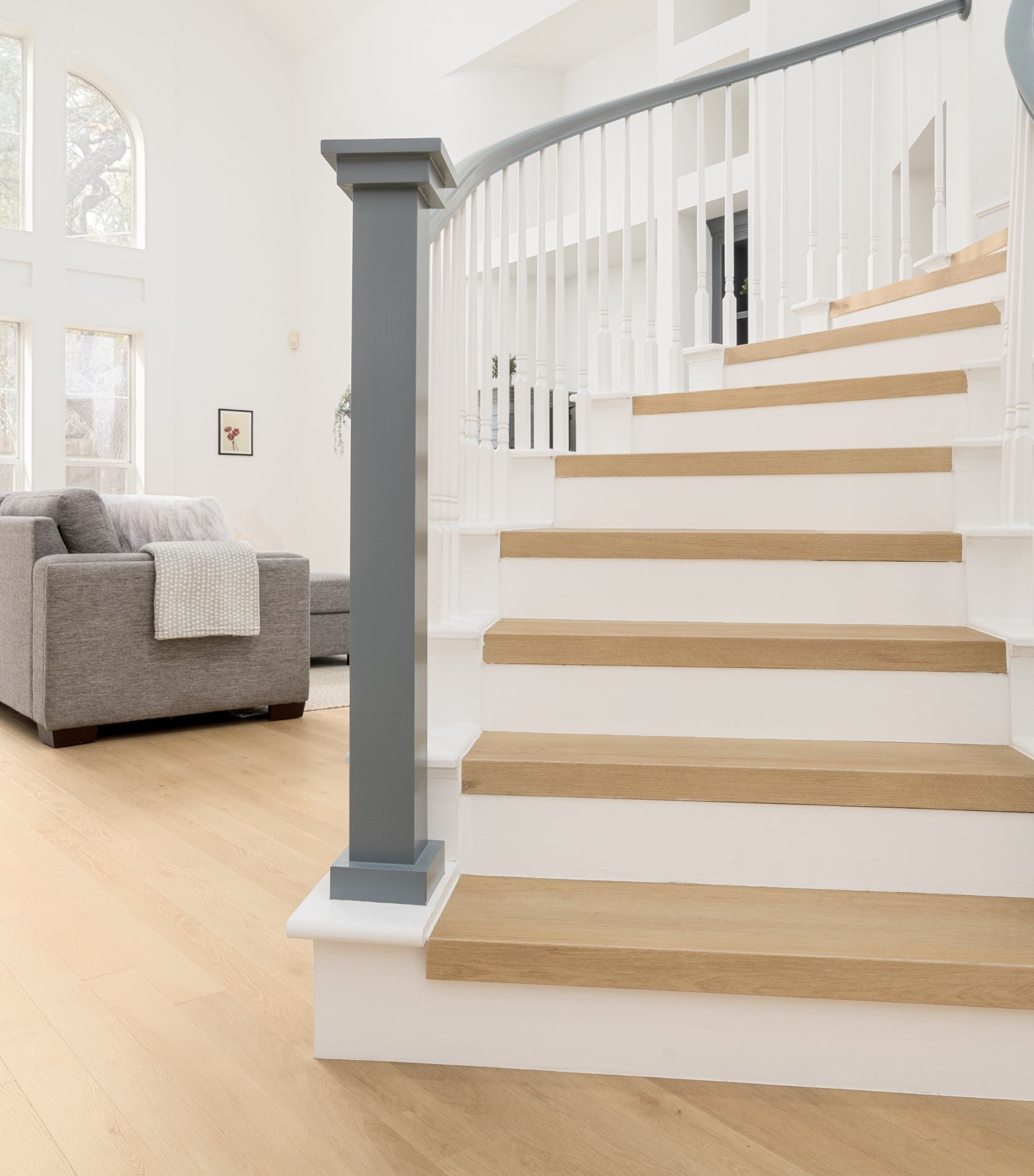 Square Nosing Stair Piece | Modin Base | Flooret - Flooret