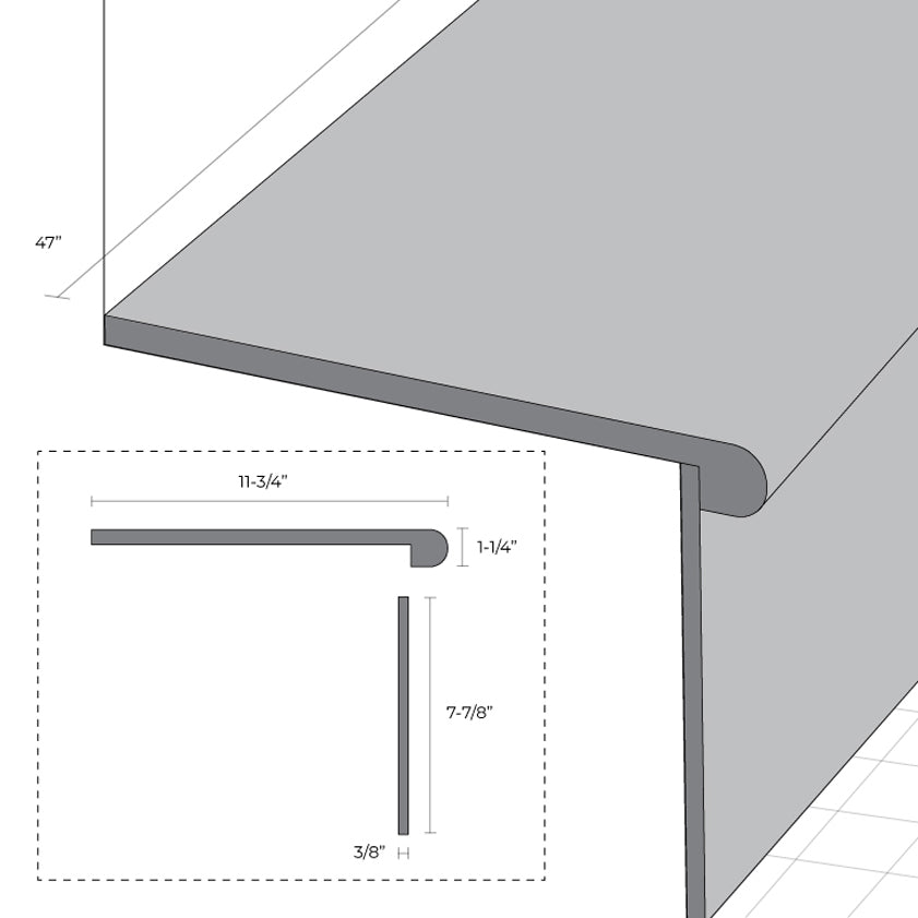 Arista Stair Tread and Riser - Flooret
