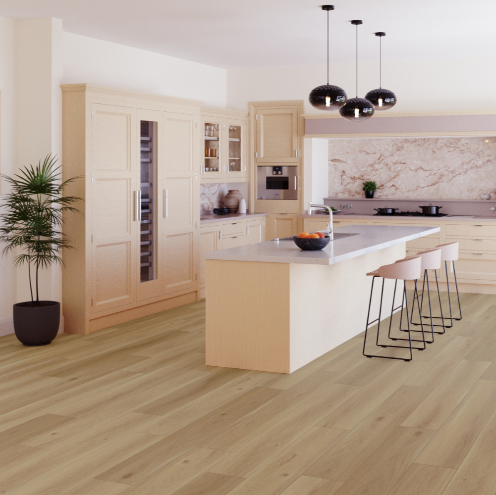 Walnut Tone Luxury Vinyl Plank Flooring | Windsor | Flooret - Flooret