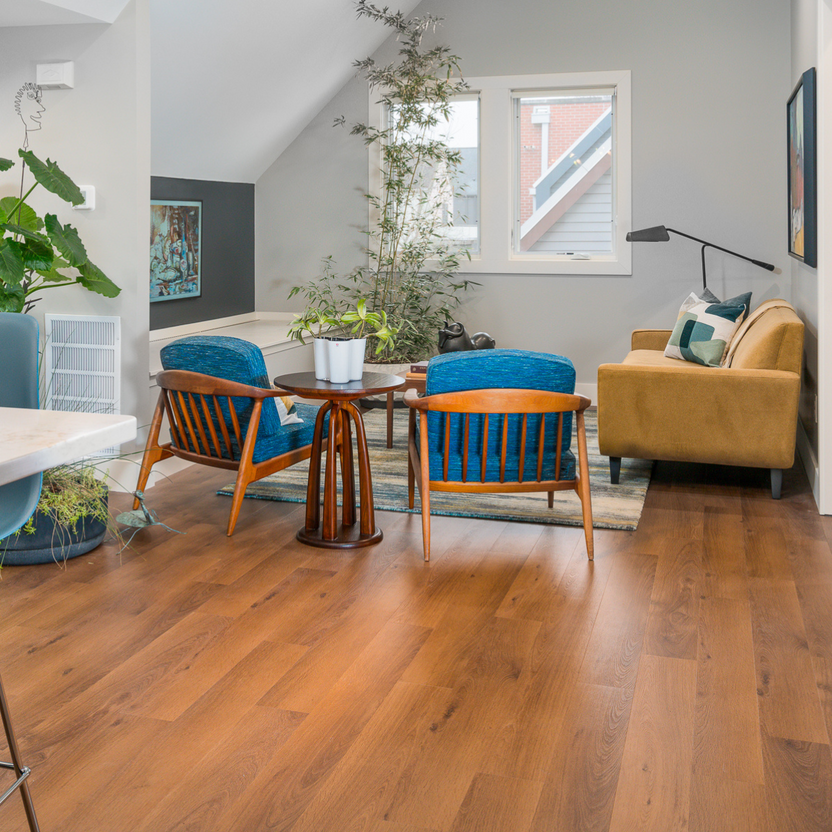 Toasted Cherry Luxury Vinyl Plank Flooring | Brenwick | Flooret - Flooret