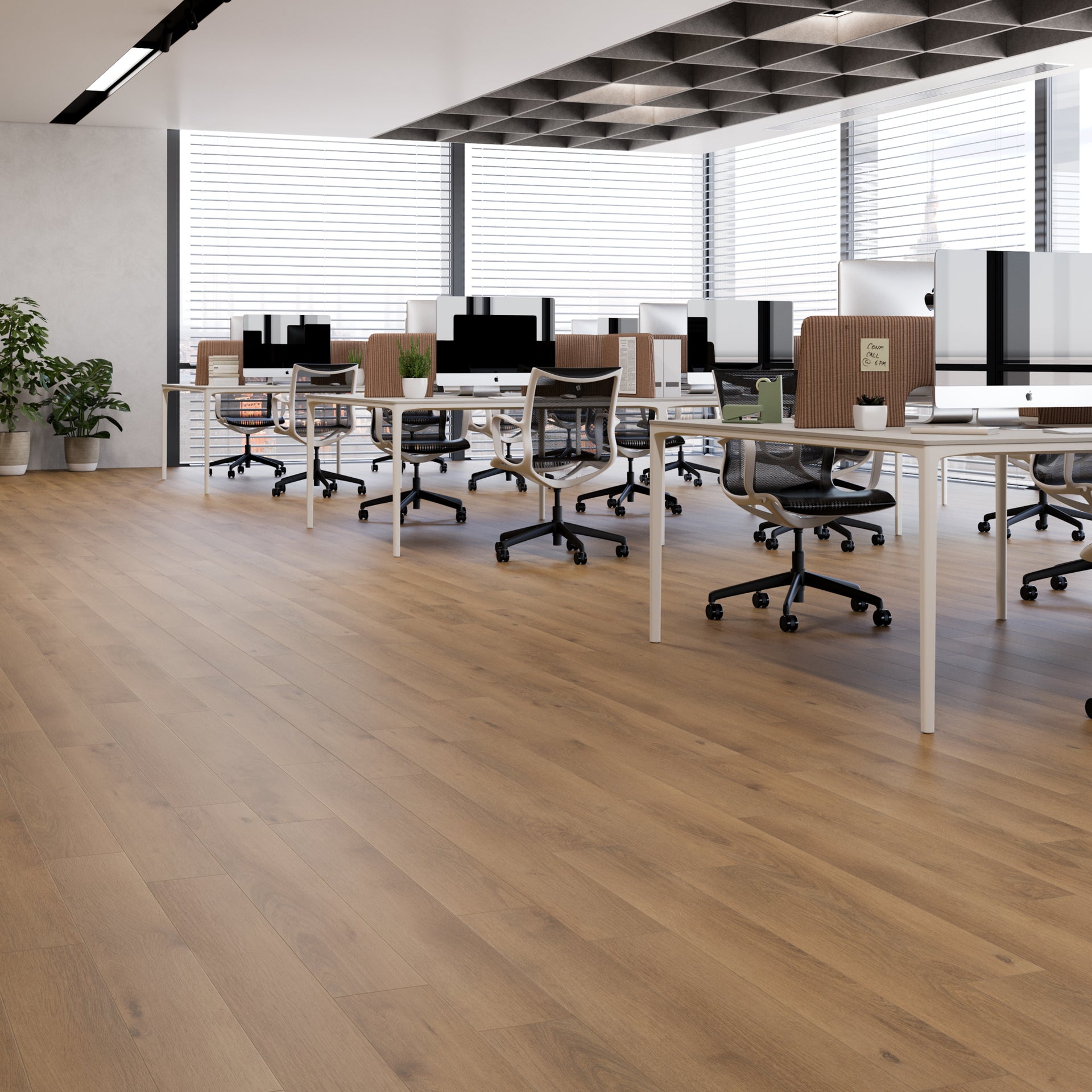 Golden Oak and Walnut Luxury Vinyl Plank Flooring | Kingswood | Flooret ...